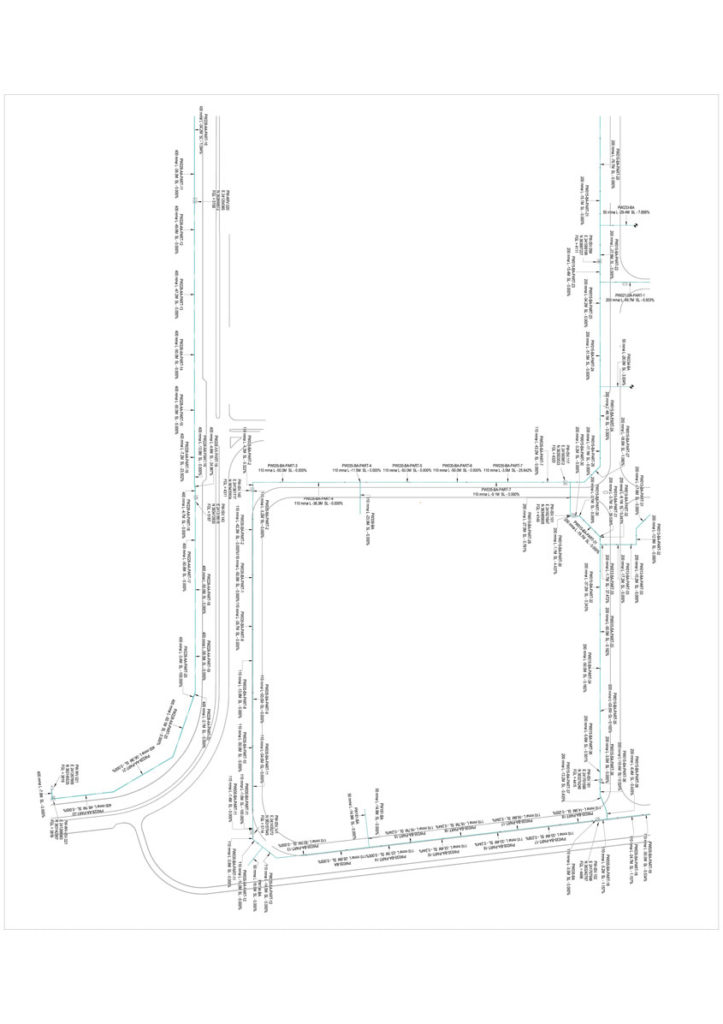 PLUMBING-PIPING 2D DRAFTING DRAWING – PACE