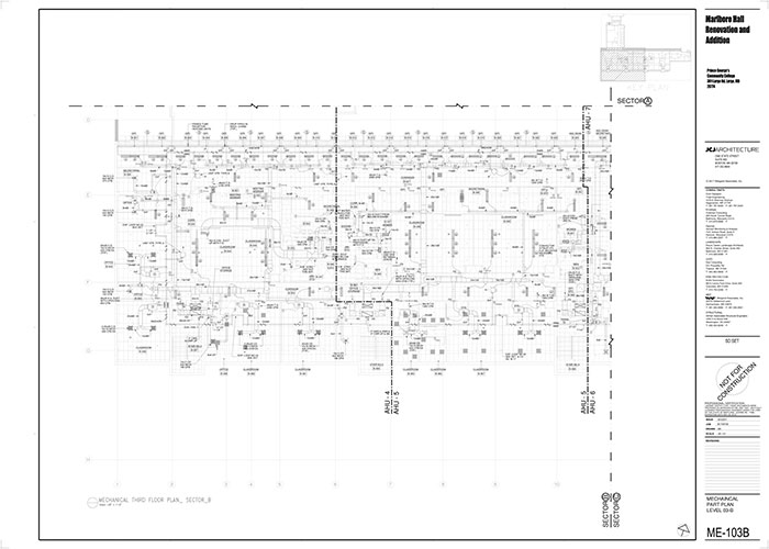 HVAC DRAFTING DRAWING – PACE